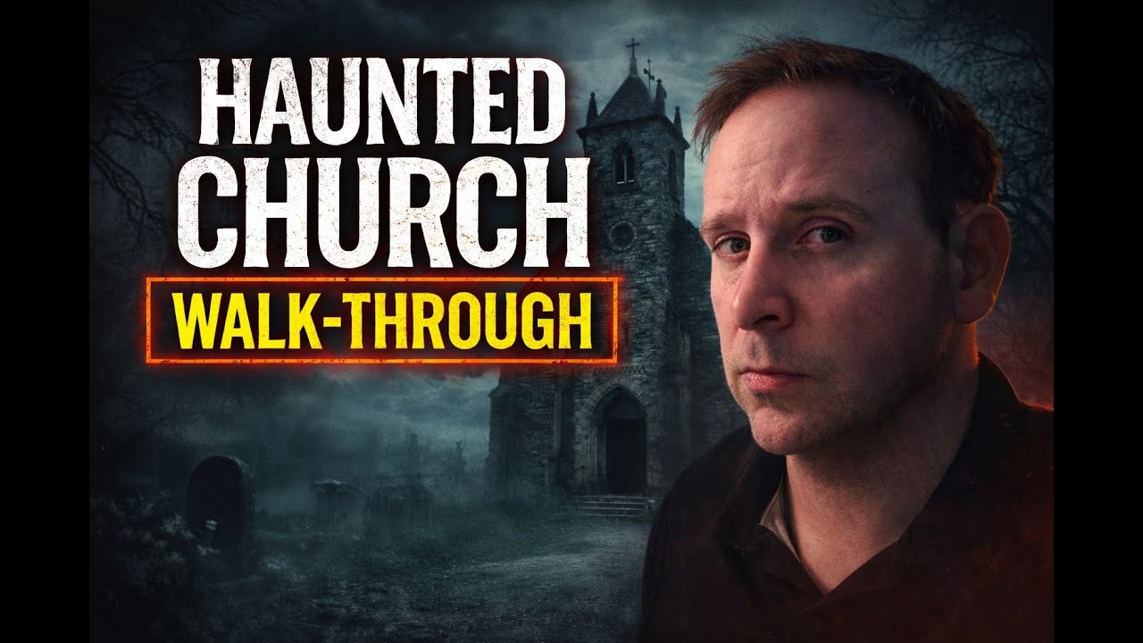 🕯️ Haunted Church Walk-Through | Jericho Haunted Trinity Church ...
