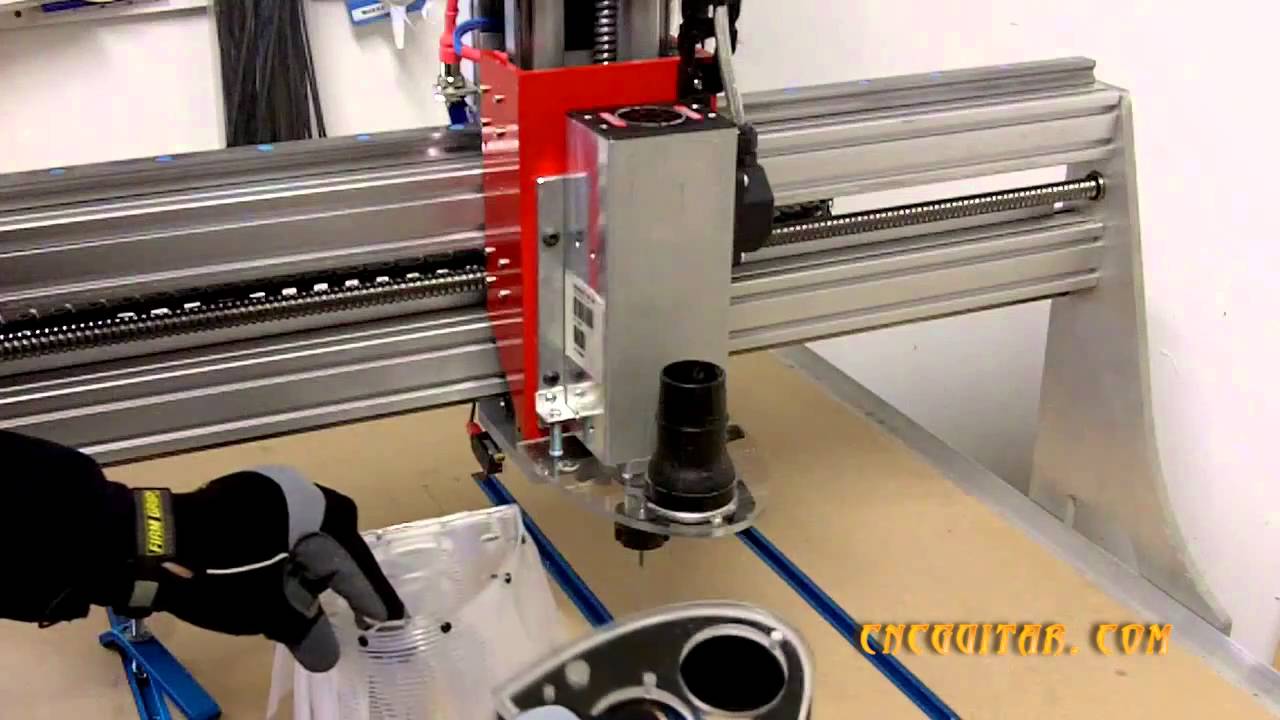 CNC Dust Hood - YouTube