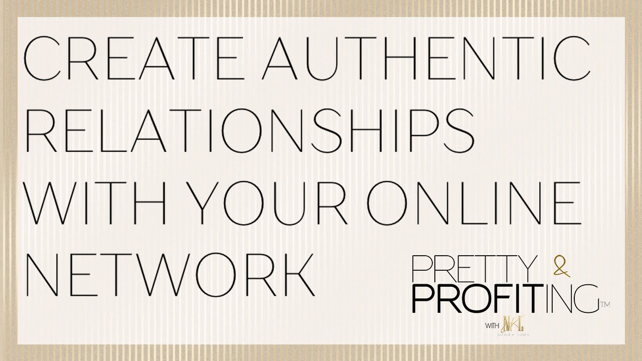 PPS086 Create Authentic Relationships With Your Online Network - YouTube