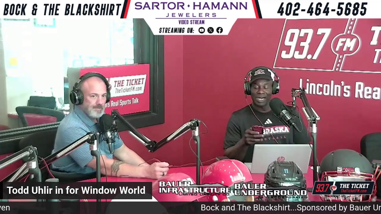 Nebraska Football and More on "Bock and The Blackshirt" with Terrell ...