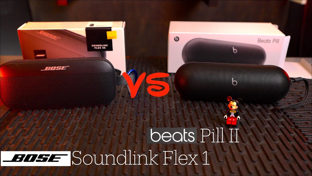 Beats Pill II vs Bose Soundlink Flex SE 1 in 2024/2025 #audiio #bose # ...