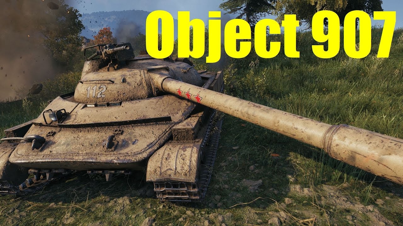 【WoT：Object 907】ゆっくり実況でおくる戦車戦Part496 byアラモンド - YouTube
