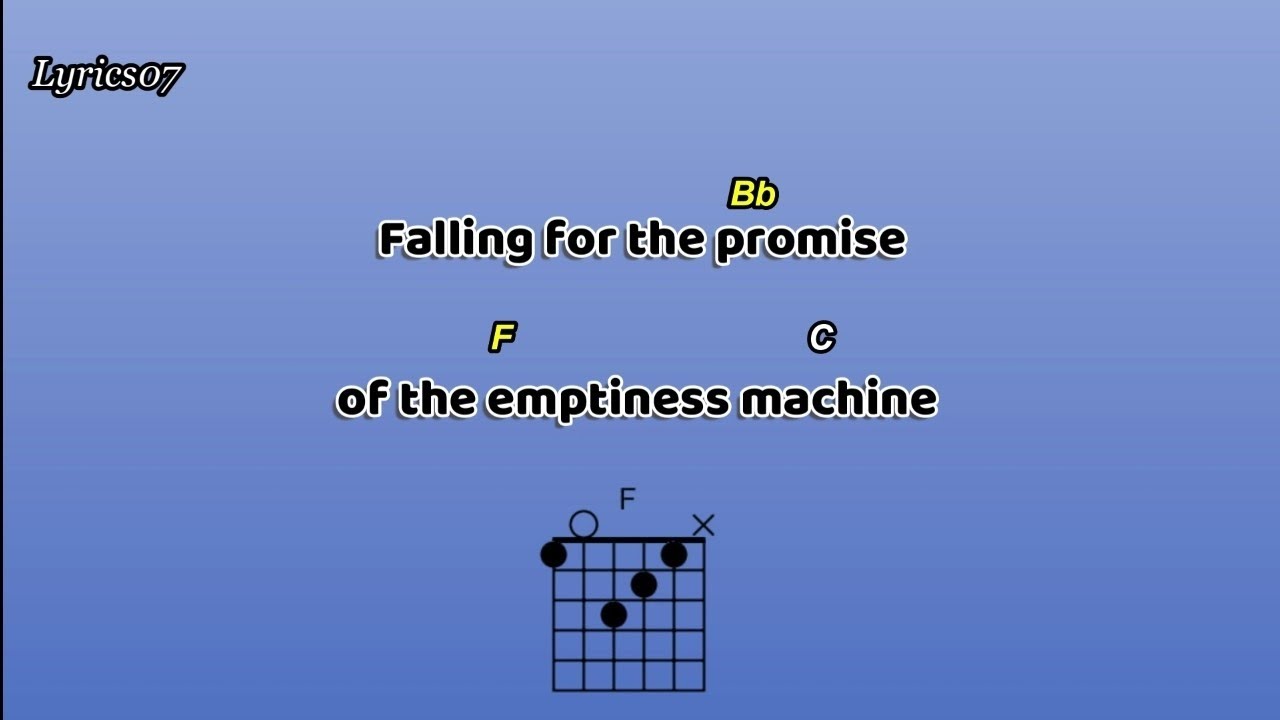 Linkin Park -The Emptiness Machine Chord Guitar - YouTube