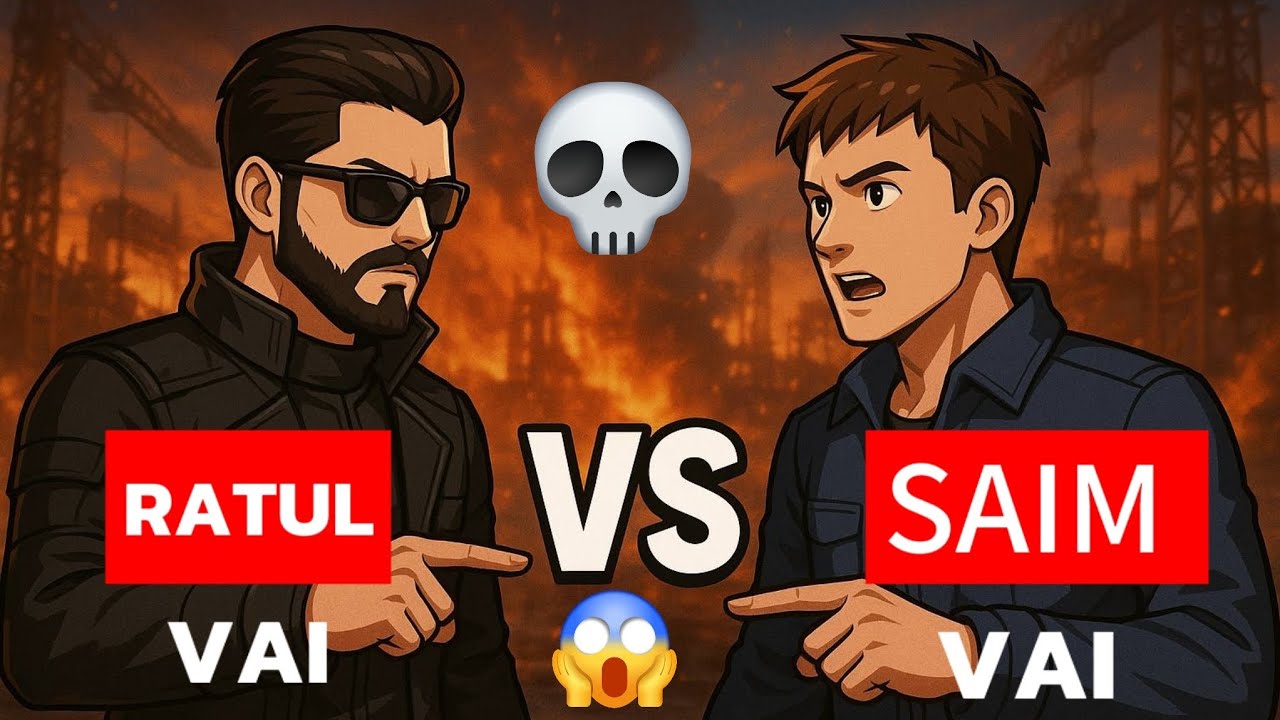 RATUL VAI & SAIM VAI ️‍🔥 FREE FIRE CASTOM ☠️ (LIKE HAKER) 😈 - YouTube