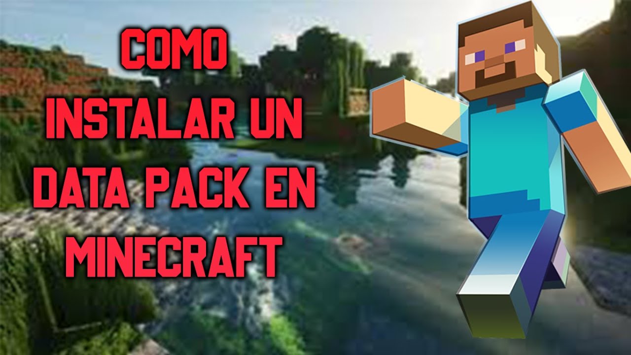 COMO INSTALAR UN DATAPACK En Minecraft Pc 2021[en Español] - YouTube