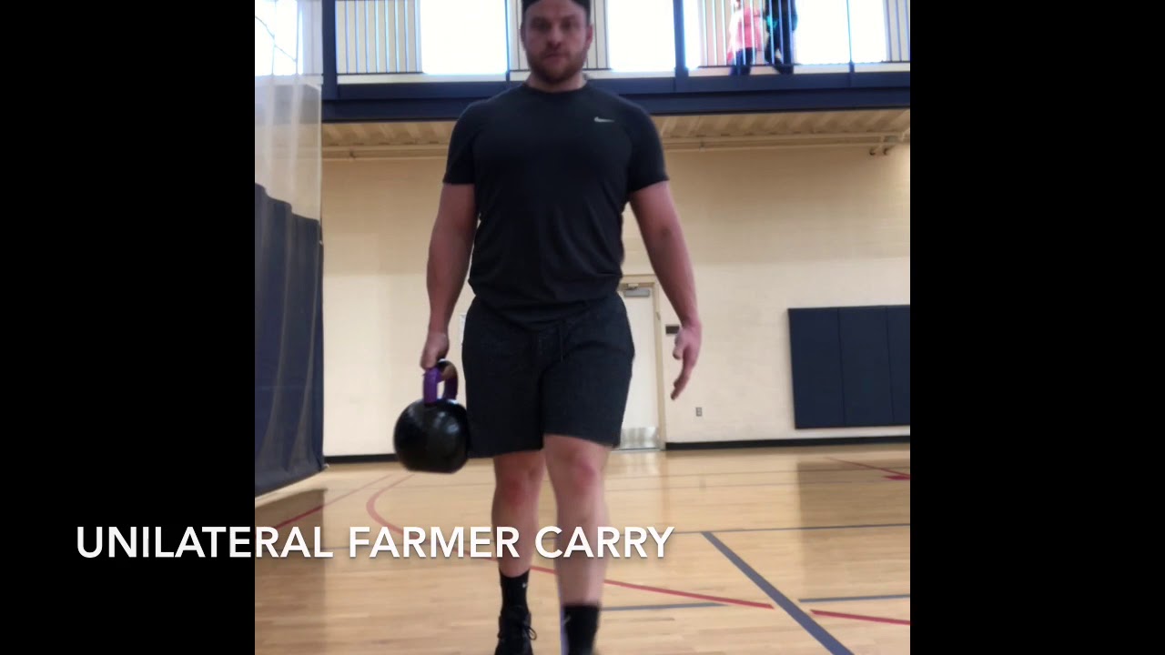 Unilateral Farmers Carry - YouTube