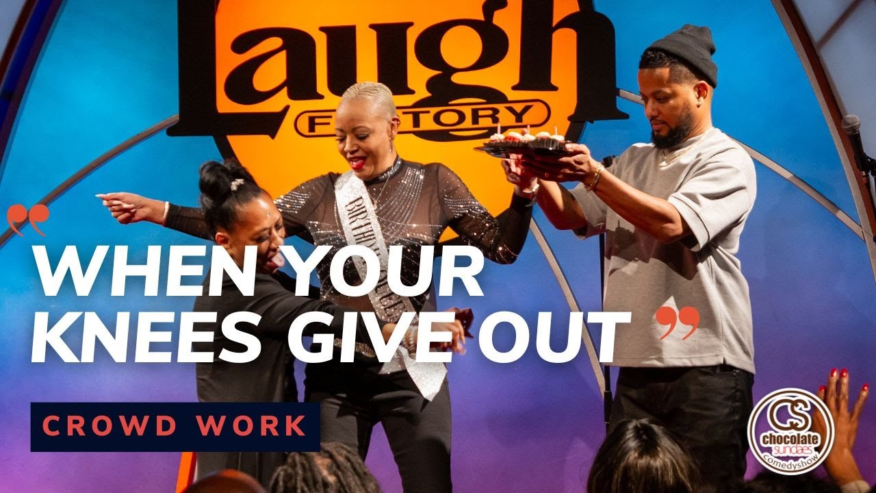 When Your Knees Give Out - Comedian Ron G - Chocolate Sundaes Comedy ...