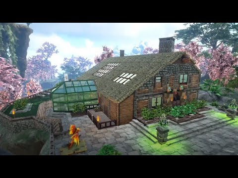 Altes Haus mit modernen Einrichtungselementen / Ark Survival Evolved ...