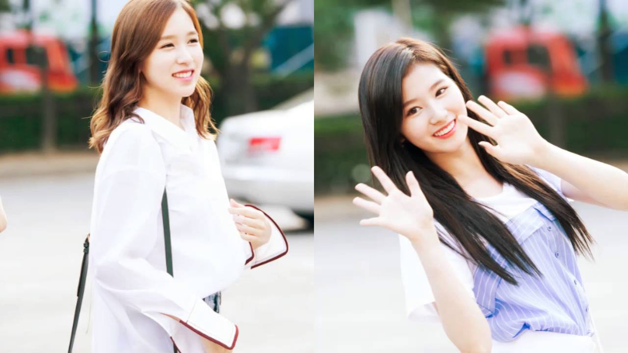 Mina X Sana TWICE misana 미나 사나 트와이스 2na - Find the difference - YouTube