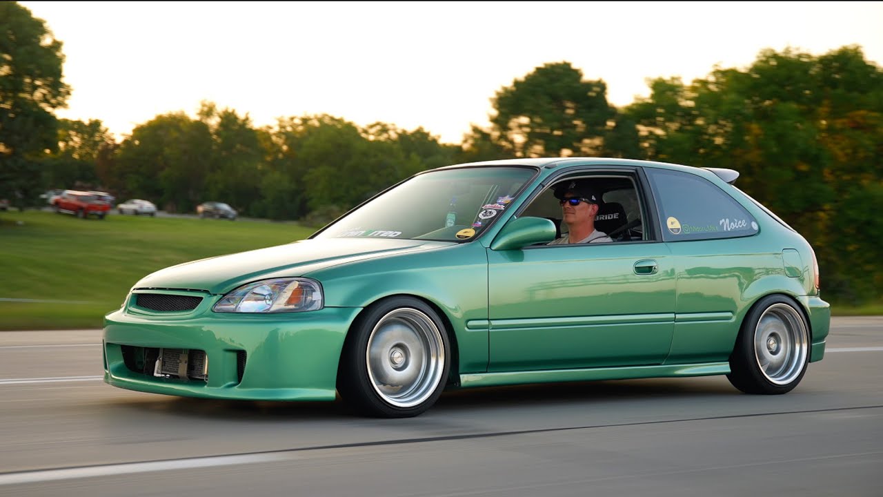 The Cleanest Supercharged Civic (4K) - YouTube