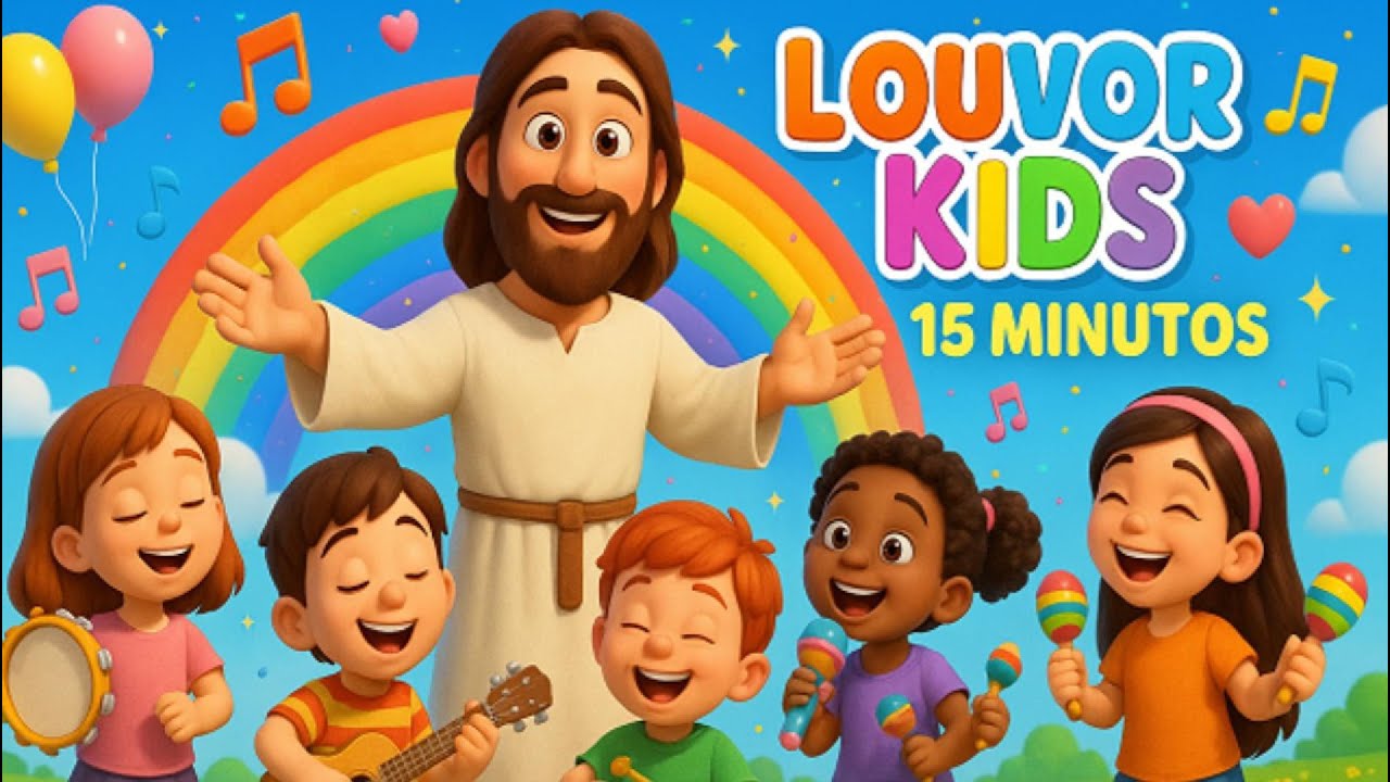 🎶 Bem-vindo ao Louvor Kids – 15 Minutos de Louvor Infantil 🎶 - YouTube