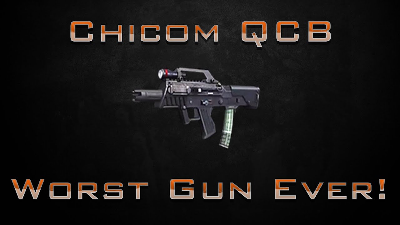 Black Ops 2: Worst Gun Ever? Chicom QCB - YouTube