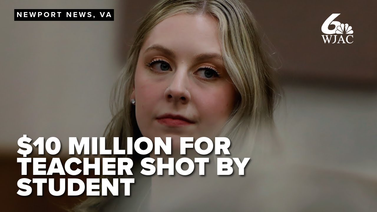 Teacher shot by 6-year-old student awarded $10 million in lawsuit - YouTube