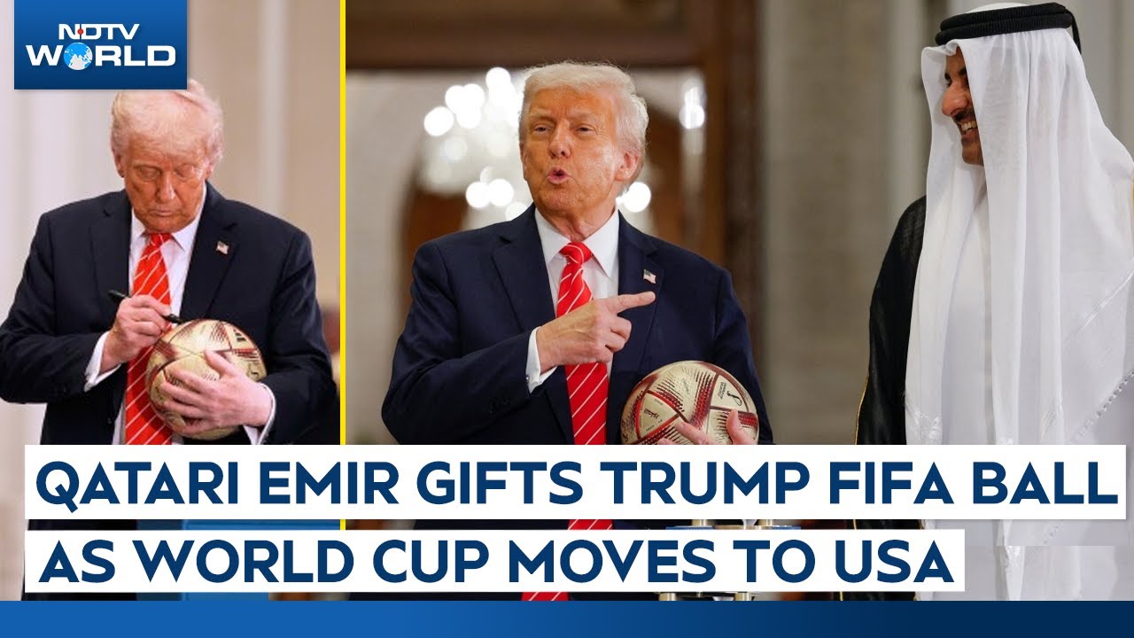 FIFA World Cup | Trump Gets Soccer Ball In Gift As FIFA World Cup Moves ...