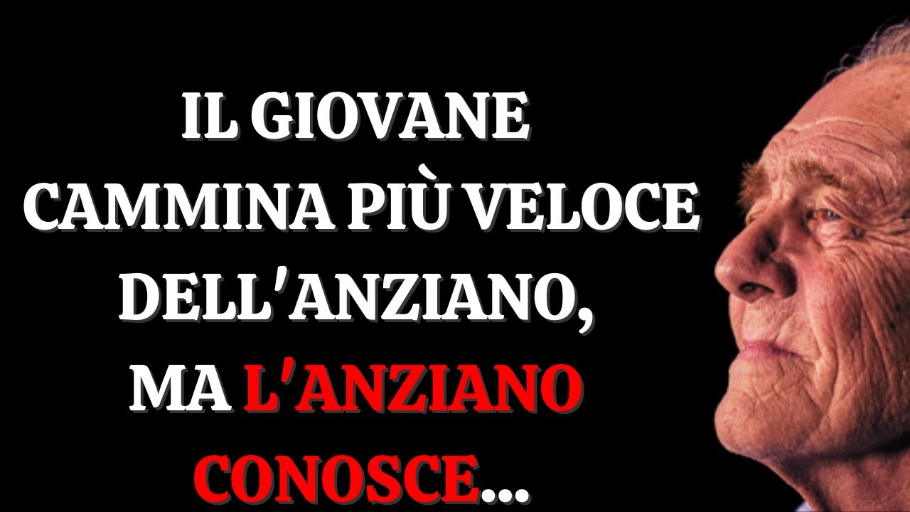 Proverbi e Aforismi sulla Vecchiaia di Immensa Saggezza. - YouTube