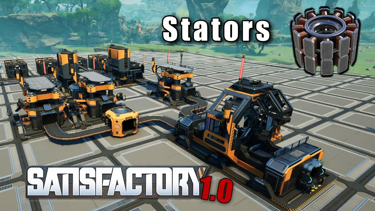 TUTORIEL : Stators et optimisation - Satisfactory - YouTube