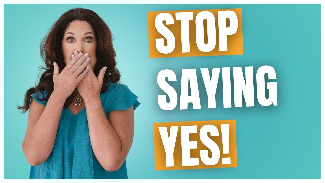 How to Say No and Let Go of the Fear - YouTube