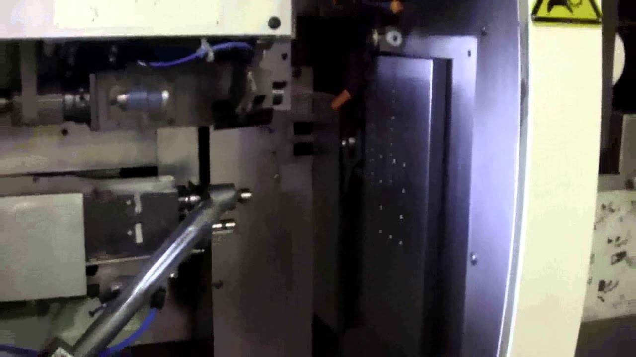 USED MULTISPINDLE CNC LATHE TORNOS DECO 10a - YouTube