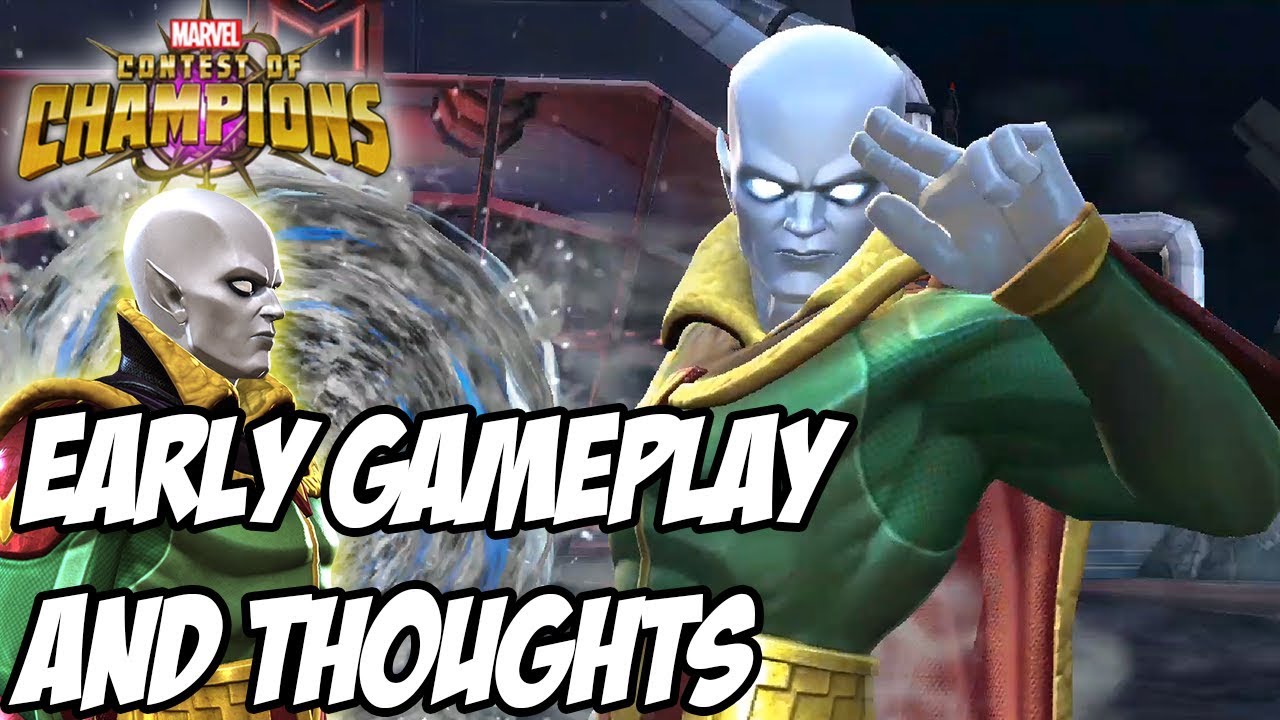 Vision (Aarkus) Early Gameplay & First Thoughts: Marvel Contest of ...