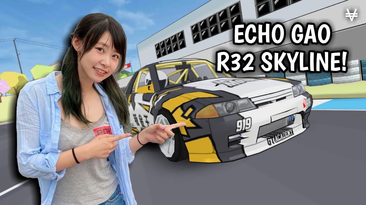 Sending MadMotor Echo Gao's R32 Skyline Touge Drift! FR Legends - YouTube