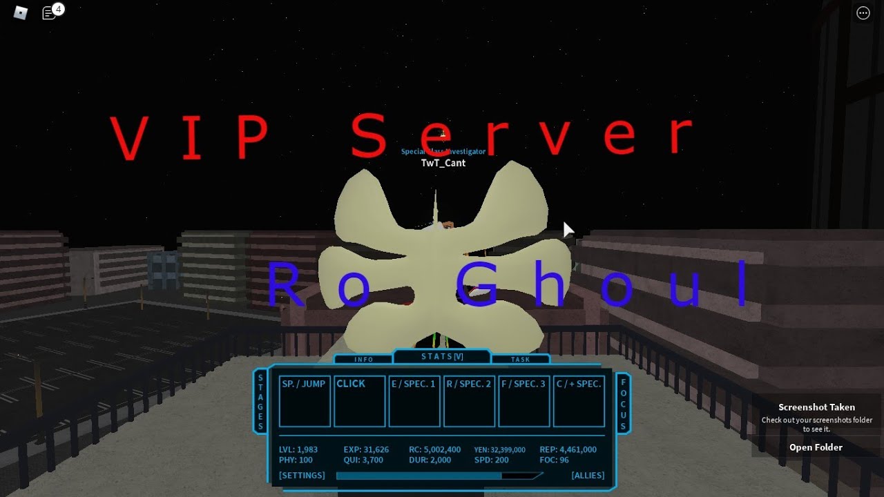 FREE VIP SERVER IN RO GHOUL --(Lvl:0--250)(IXA) (SUBSCRIBE & LIKE )Part ...