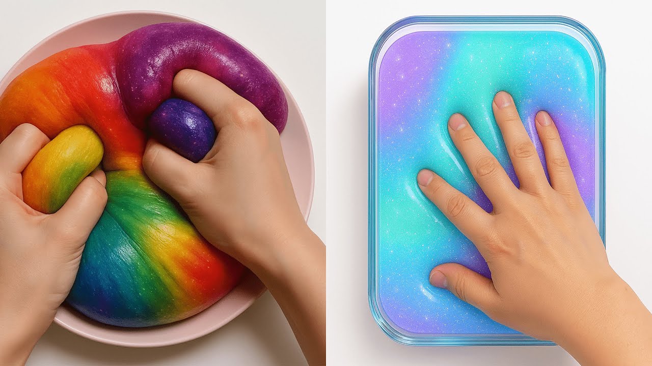 24 Hour of Relaxing Slime ASMR – Deep Relaxation Through Touch #113 ...