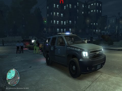Let's play GTA IV LCPDFR Episode 3: Massachusetts State Police Tahoe ...