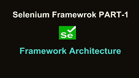 Selenium Framework From Scratch - YouTube