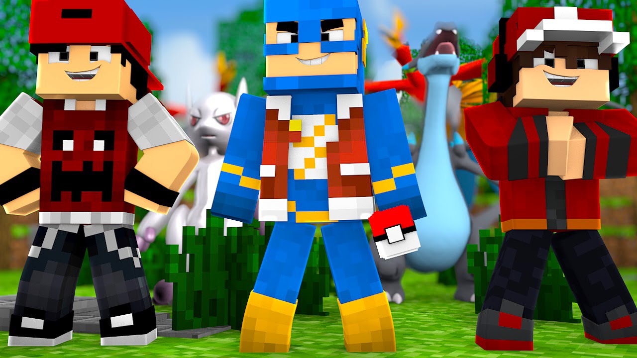 Minecraft: POKEMON TRAINER #1 - INICIO DA JORNADA! ‹ FLASH3 › - YouTube