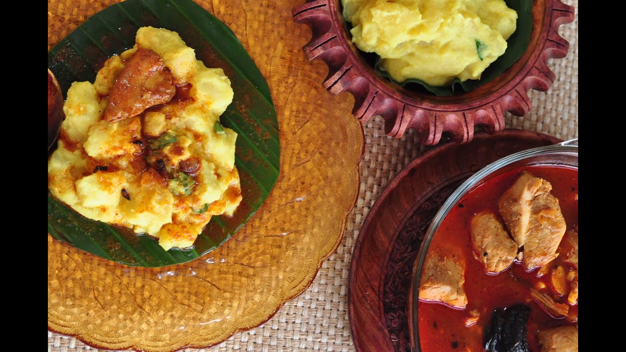 Fish and Tapioca | Making Kappa Meen Curry - YouTube