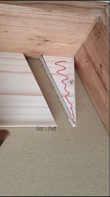 Easy way to measure the angle position of wood accurately #woodworking ...
