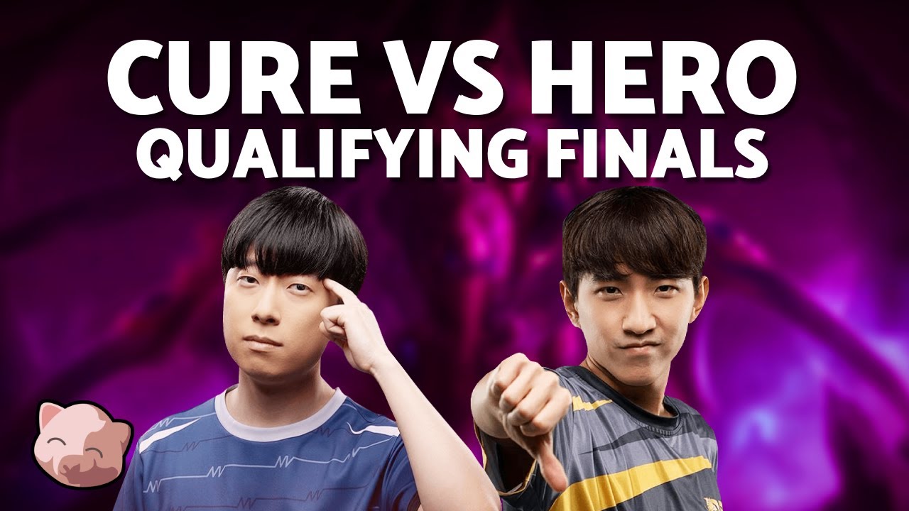 CURE vs HERO: Fight for Tournament Spot! | WardiTV (Bo5 TvP ...