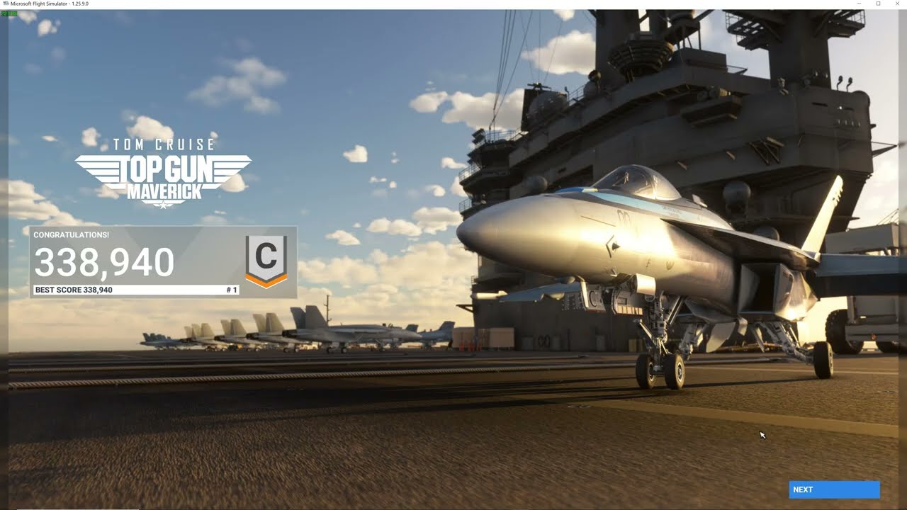 Microsoft Flight Simulator F18 Carrier landing 27 may 22 - YouTube