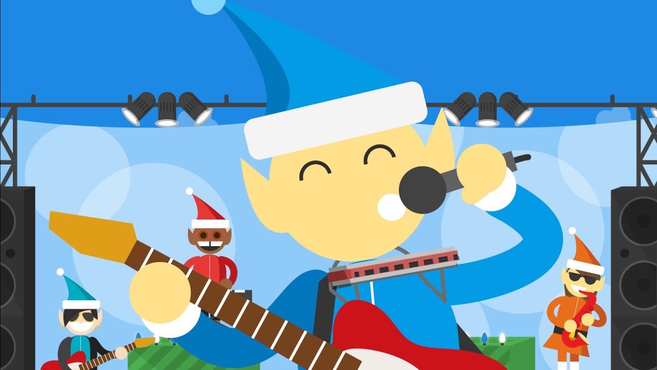 Google Santa Tracker Elf Jamband: Every instrument - YouTube