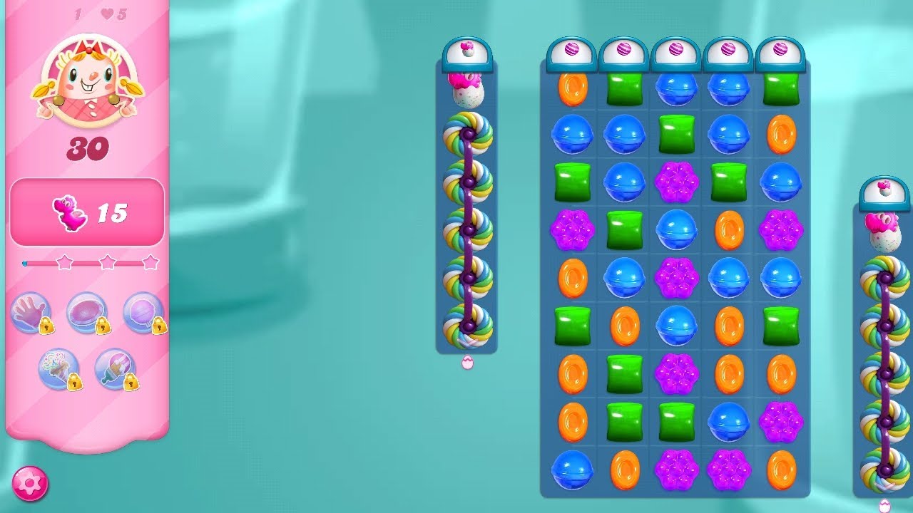Candy Crush Saga Custom Level 1 - YouTube