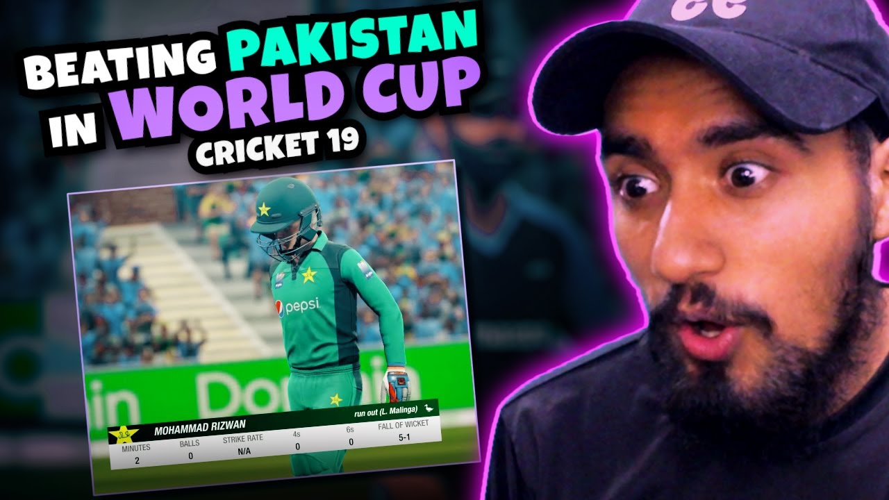 Beating PAKISTAN in World Cup | Cricket 19 - YouTube