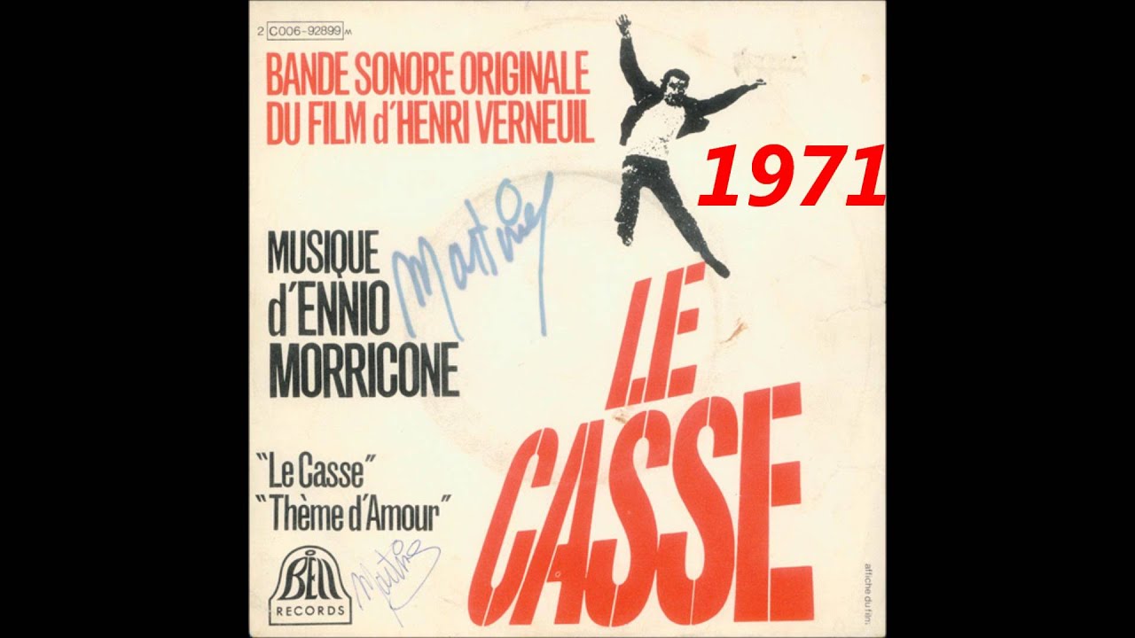 le casse( générique )ennio morricone 1971 - YouTube