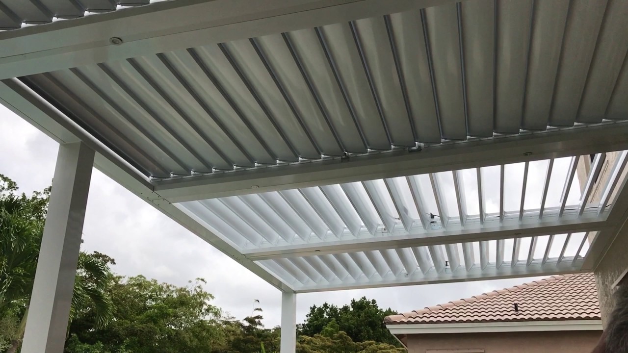 Louvered Roof System By Happy House Improvement - YouTube