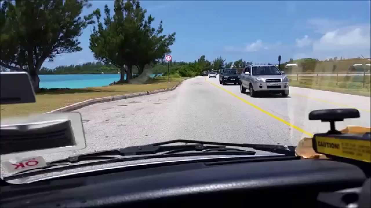 Bermuda Beautiful Taxi Tour HD - To St. George's Parish, East - YouTube