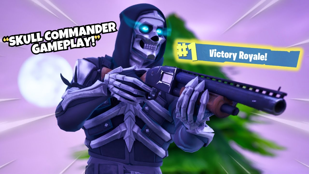 Fortnite Skull Commander Gameplay (OG Victory Royale!) - YouTube