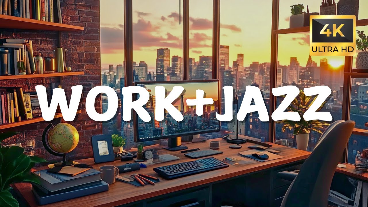Work Jazz Playlist ☕ Smooth Jazz and Sweet Bossa Nova Music for Work ...