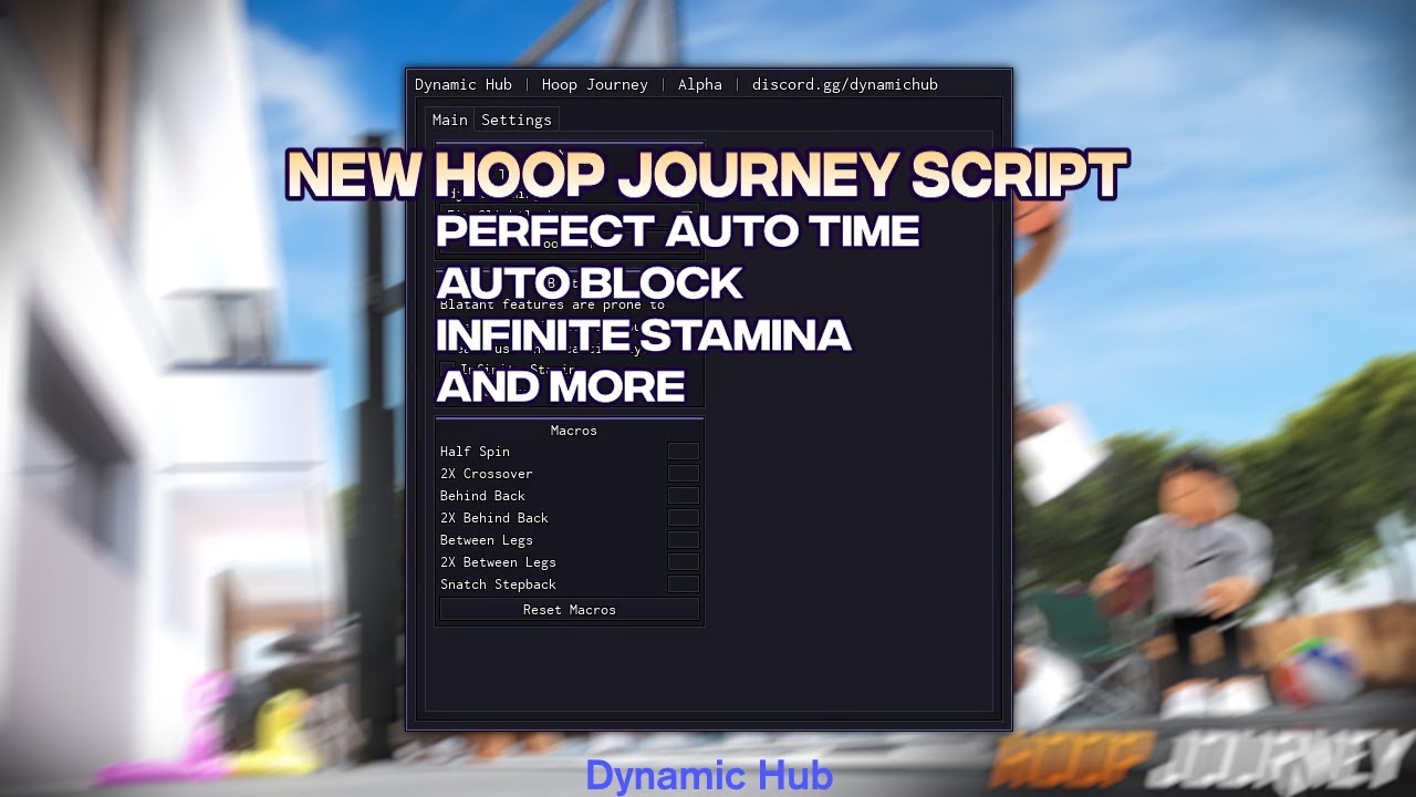 Hoop Journey NEW SCRIPT: PERFECT AUTO GREEN, AUTO BLOCK, INF STAMINA ...