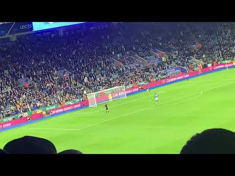 Patson Daka’s penalty vs Brighton carabao cup 🎶🇿🇲