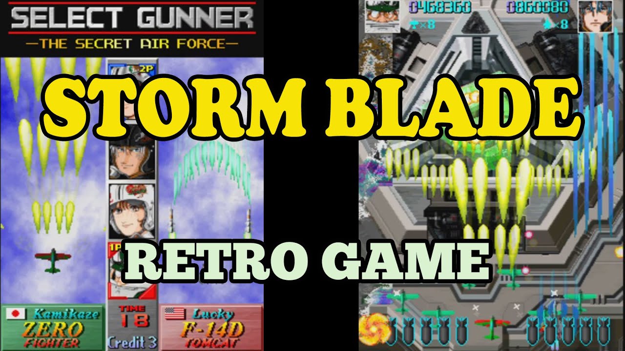 Storm Blade - Arcade Gameplay - YouTube