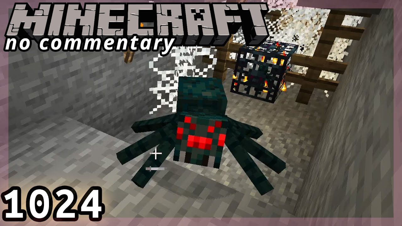Late-Game Minecraft 1024 :: Cave Spider Infestation - YouTube
