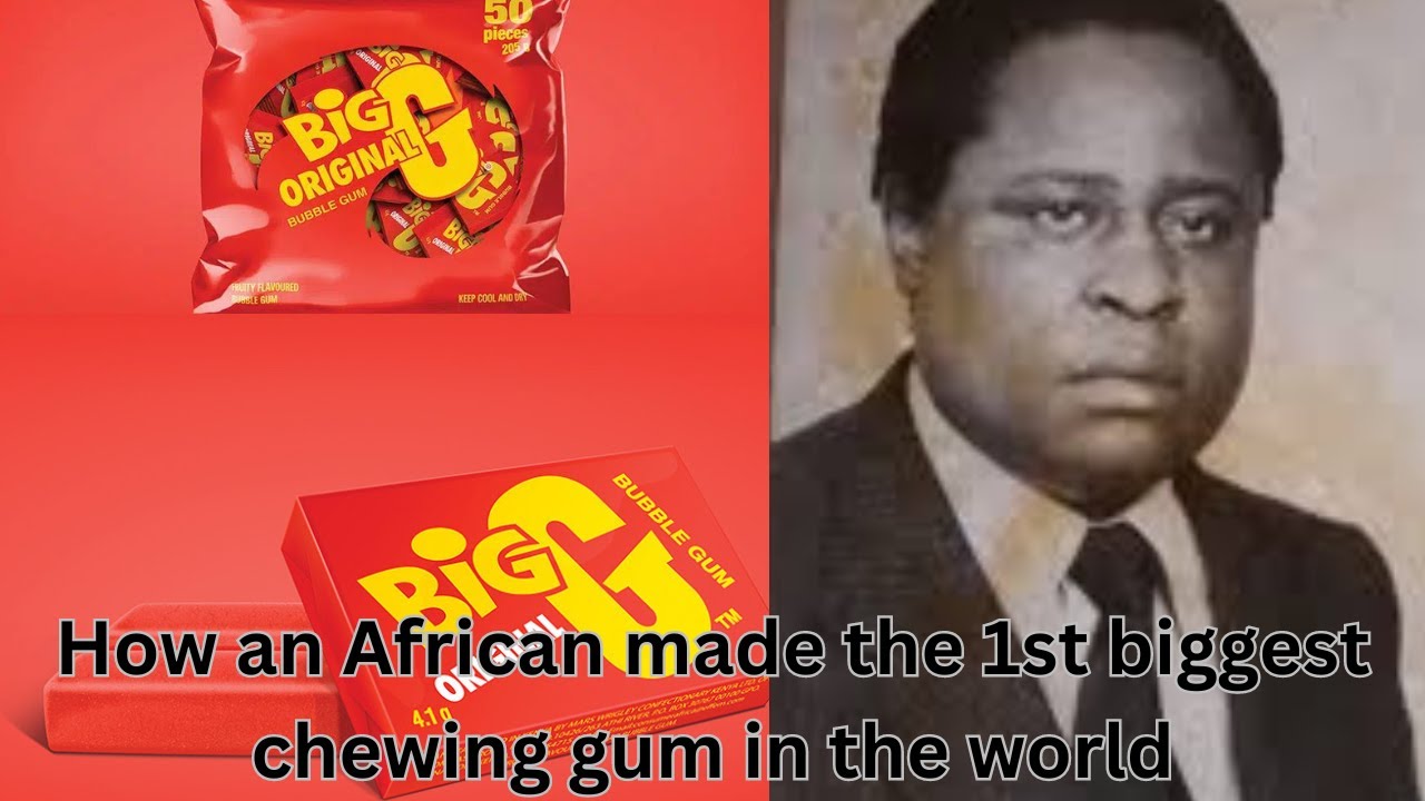 how an African made the first big chewing gum in the world Made with ...