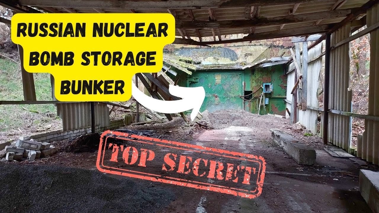 Exploring lost Russian cold war nuclear bunker area with incredible ...