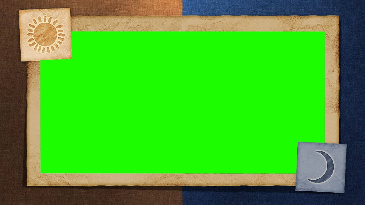 day and night in green screen free stock footage - YouTube