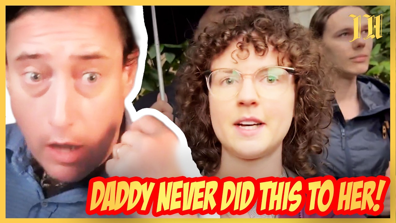 Working class dad puts posh school leftist in her place - YouTube