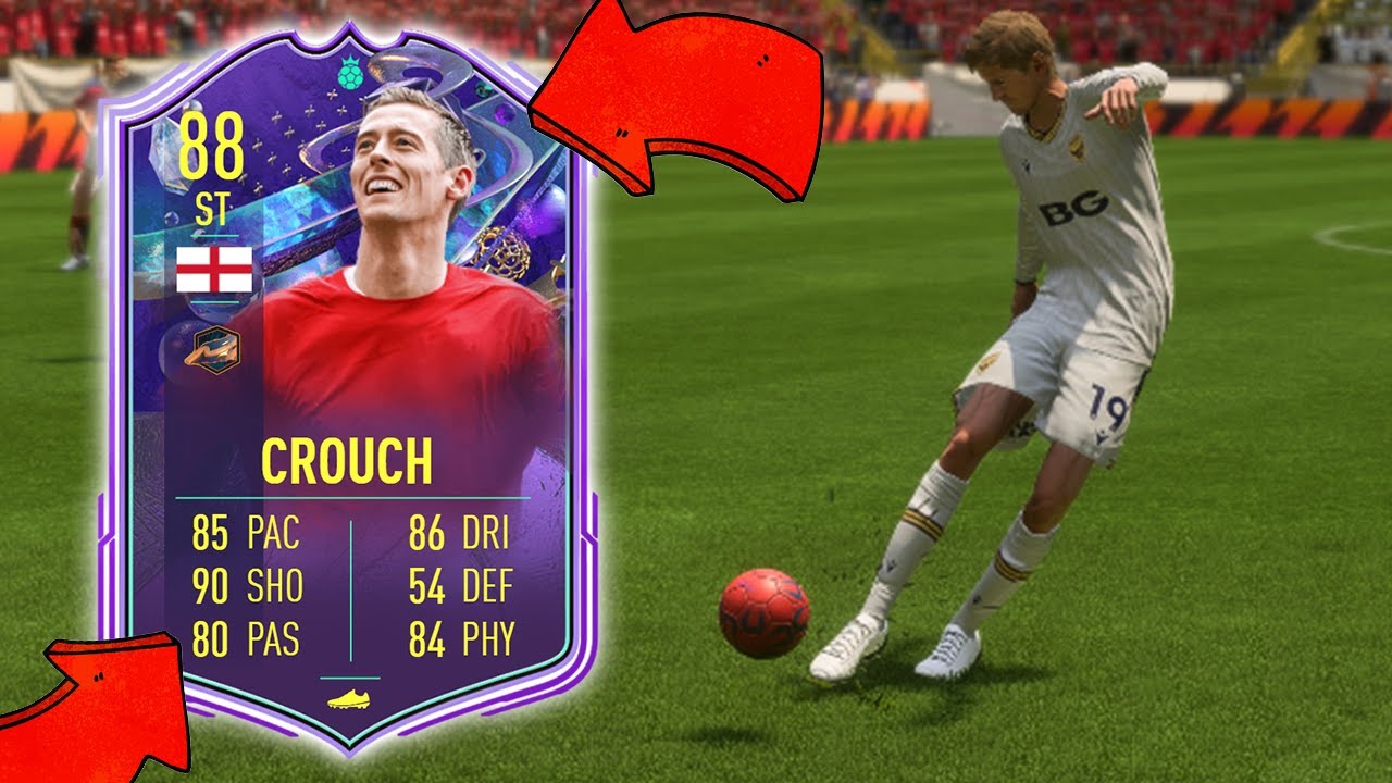 LENGTHY BEAST!! 88 PETER CROUCH FANTASY HERO PLAYER REVIEW - FIFA 23 ...
